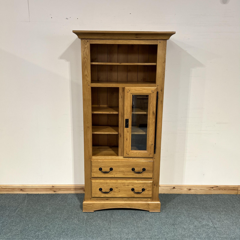 Medium Sized, Solid Oak Display Unit. (DU136) - The Restored Furniture ...