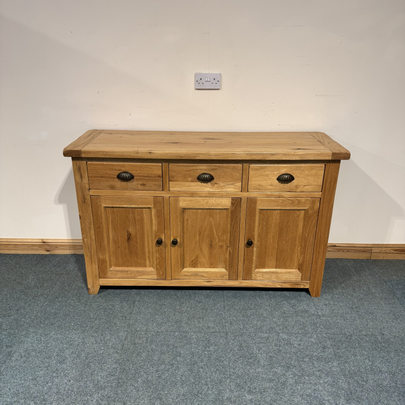 Medium Sized, Oak Sideboard. (S273) - The Restored Furniture Place